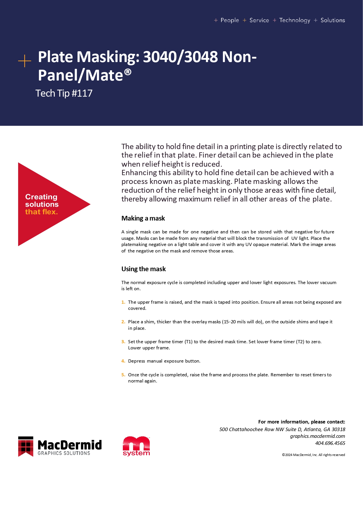 Tech Tips | MacDermid Graphics